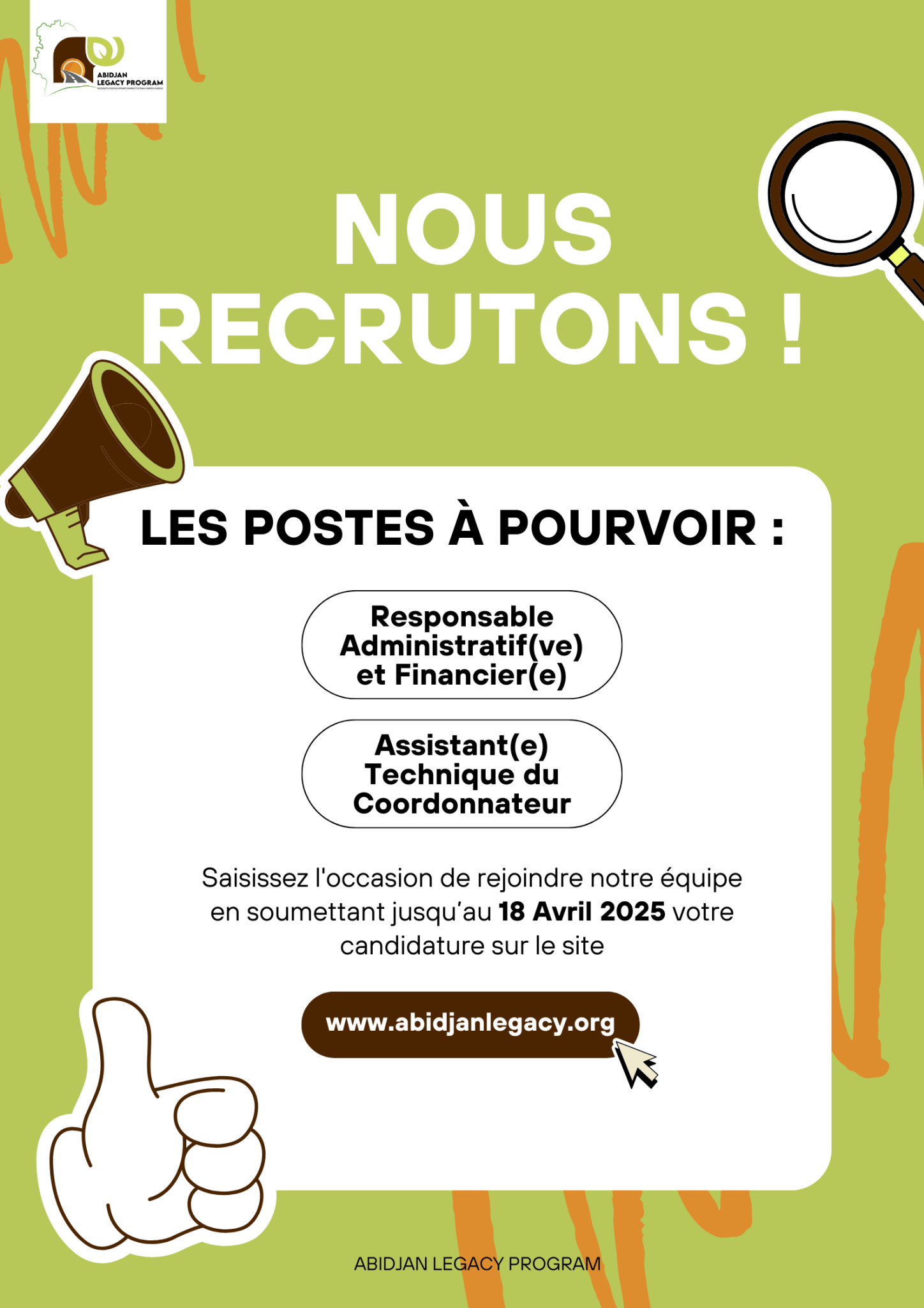Recrutement - Abidjan Legacy Program